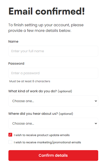 Dashboard - CookieHub Docs